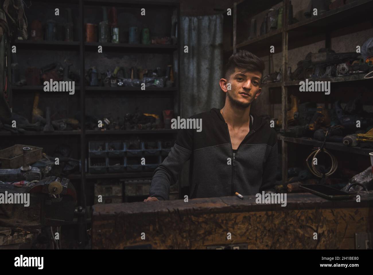 Amman, Jordan - October 06 2021: Downtown market in the Capital Amman ...