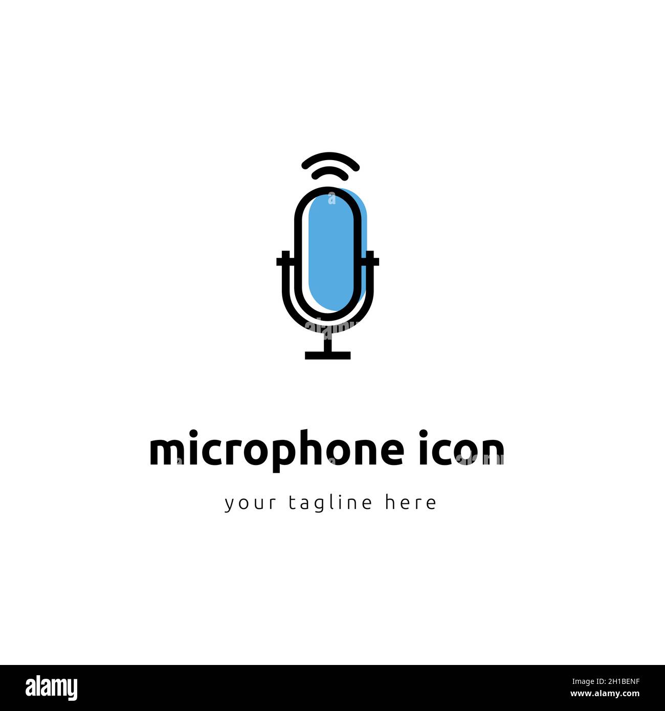 Voice vector icon, Record. Microphone vector icon, web design icon ...