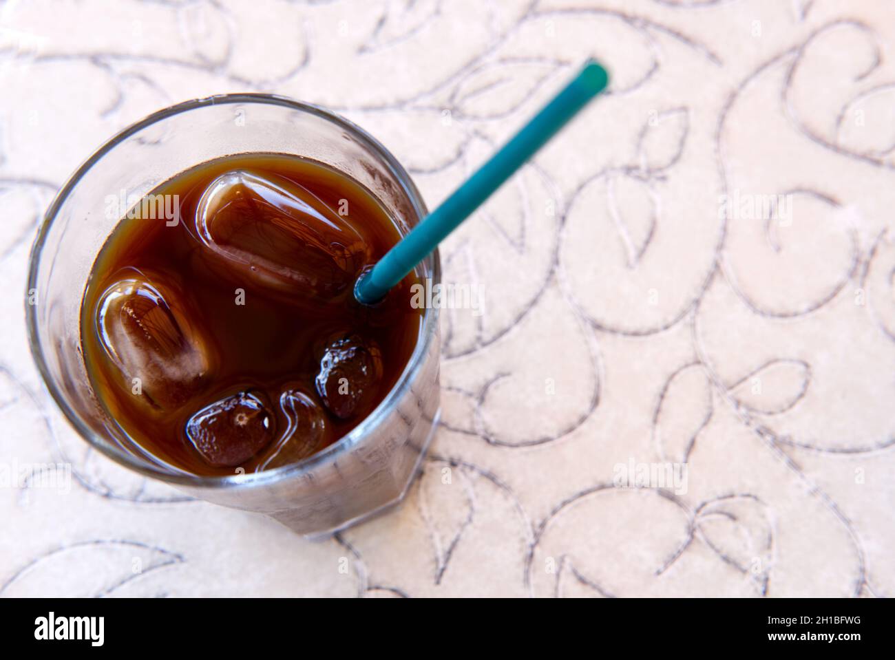 Black iced coffee hi-res stock photography and images - Alamy