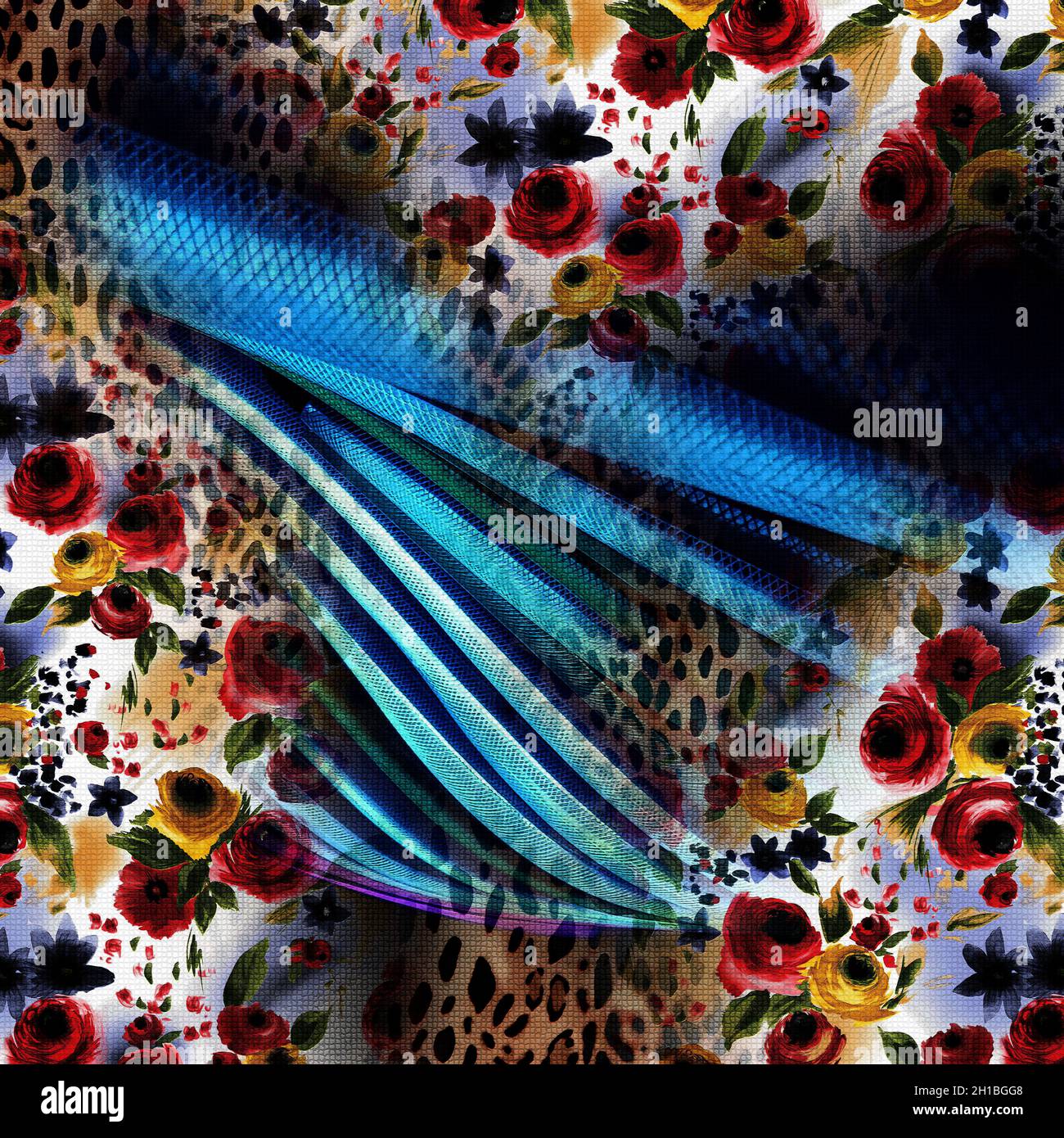 Surface Pattern Studies and Collage Fashion Patterns, textile prints Stock Photo - Alamy