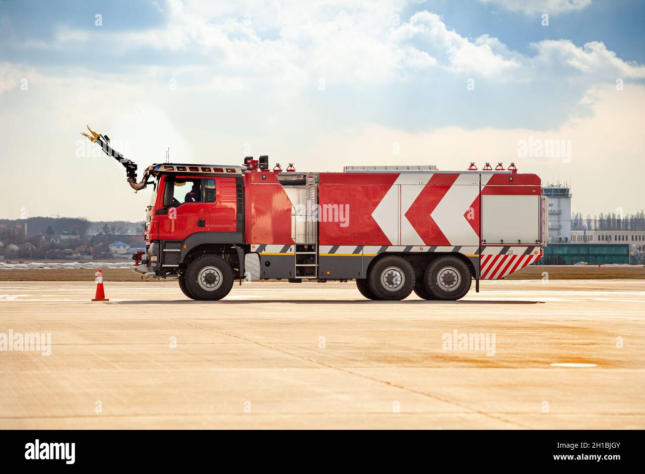 Futuristic Fire Truck
