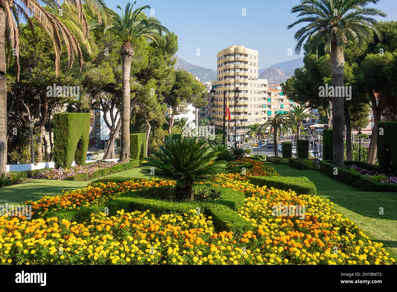 Spain, Andalusia, Motril, Pueblos de America park Stock Photo - Alamy