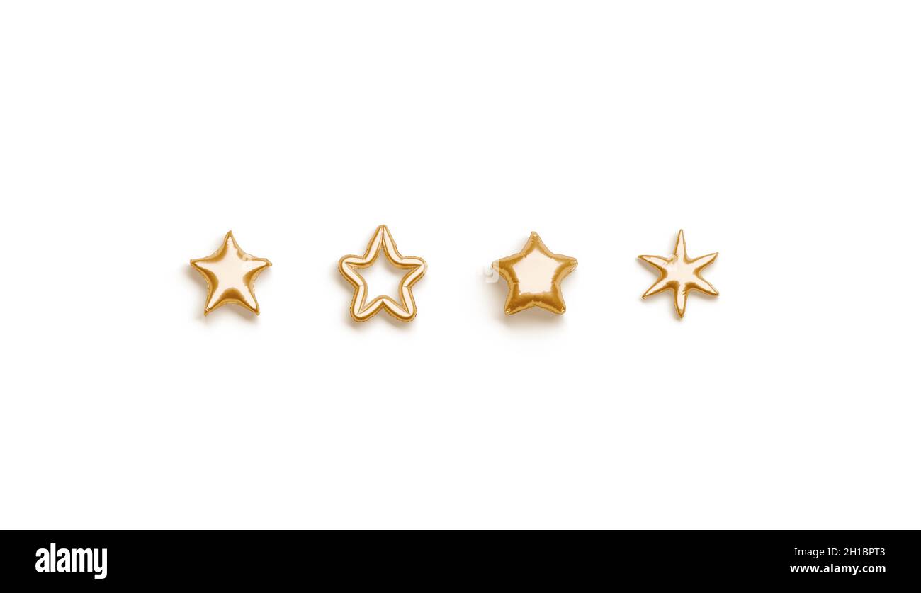 Golden star balloon Cut Out Stock Images & Pictures - Alamy