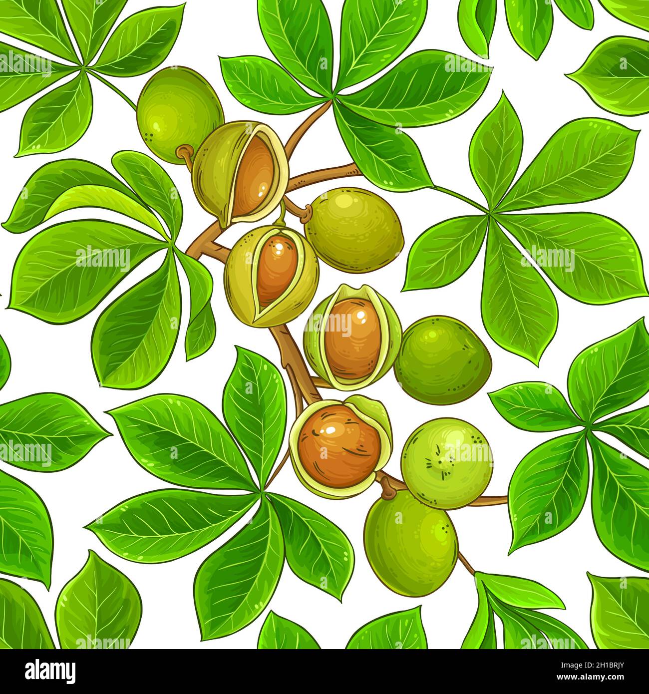 mongongo vector pattern on white background Stock Vector Image & Art ...