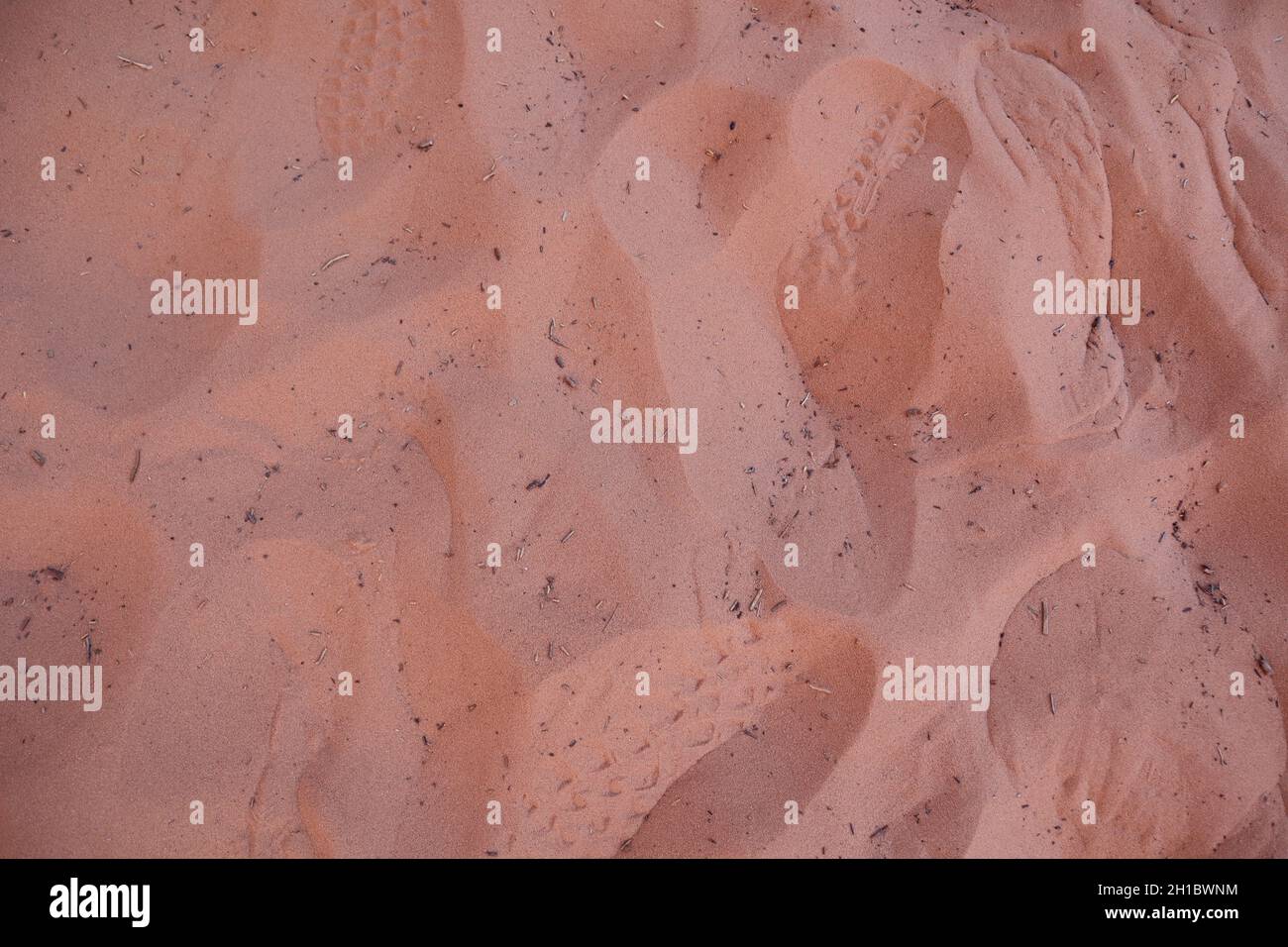 Closeup of the pink sand texture Stock Photo - Alamy