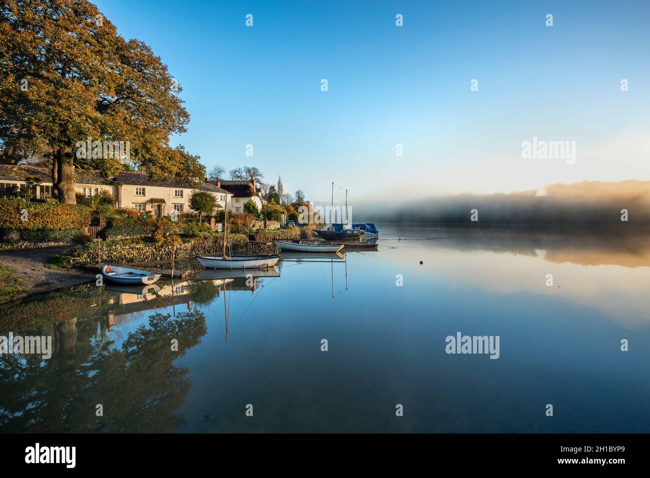 St Clement; Tresillian River; Cornwall; UK Stock Photo - Alamy