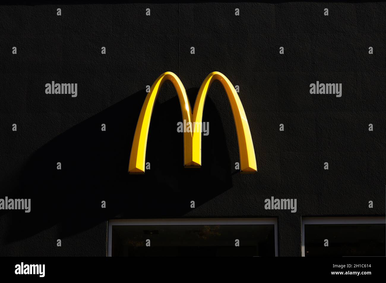 Macdonald sign hi-res stock photography and images - Alamy