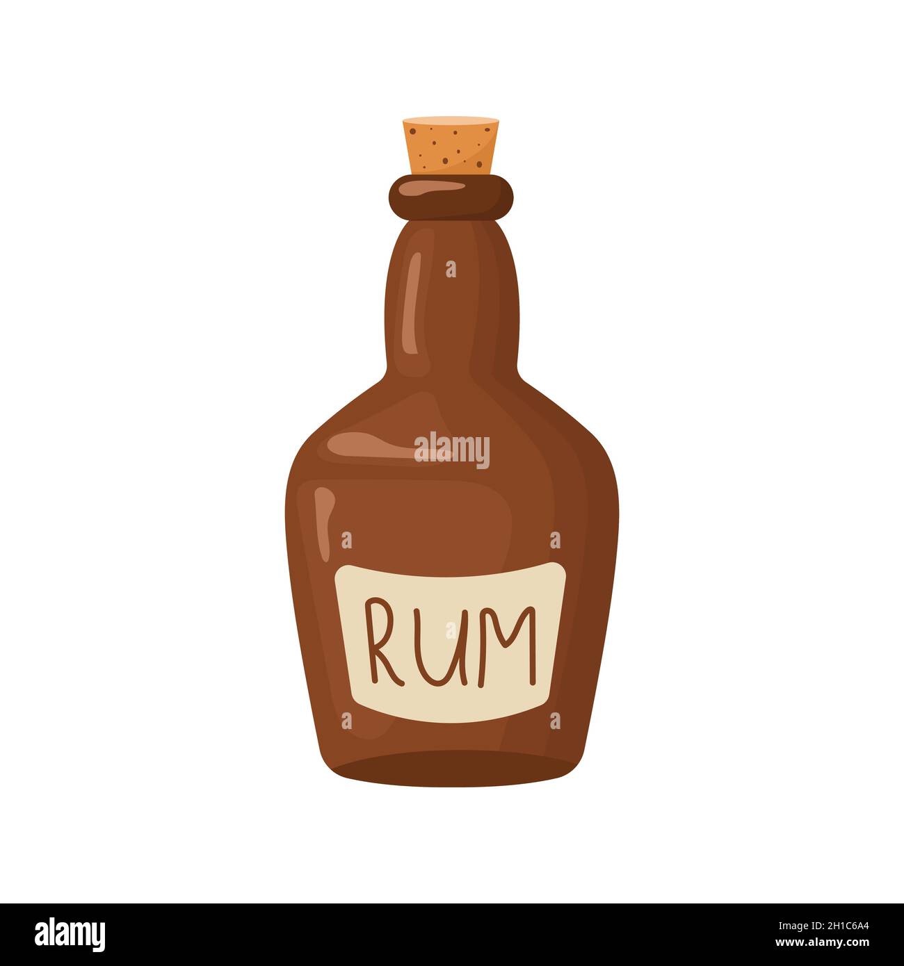 Pirate Rum Bottle