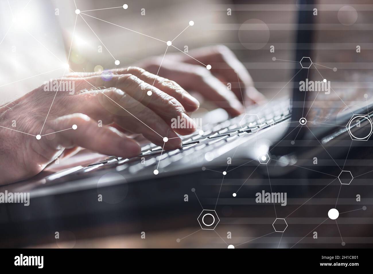 Overlayed graphs hi-res stock photography and images - Alamy