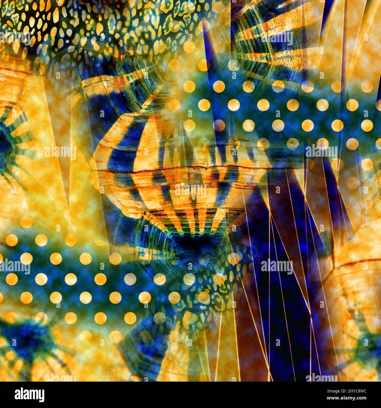 Botanical composition abstract background for amazing fabric background ...