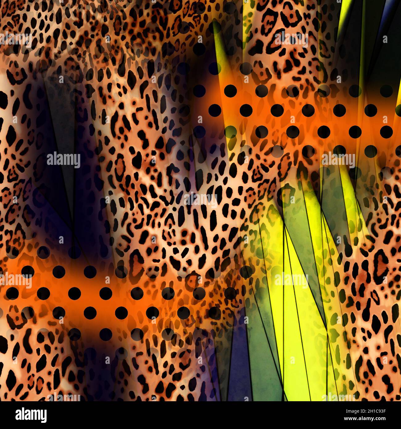 Botanical composition abstract background for amazing fabric background ...