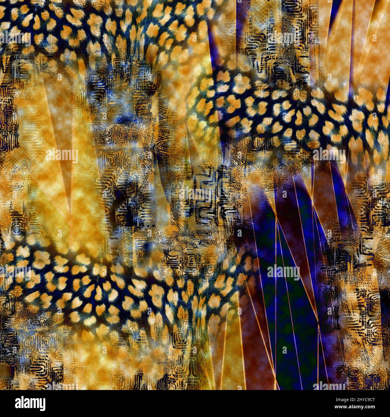 Botanical composition abstract background for amazing fabric background ...