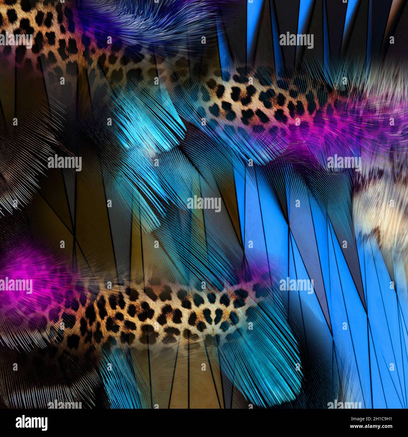 Botanical composition abstract background for amazing fabric background ...