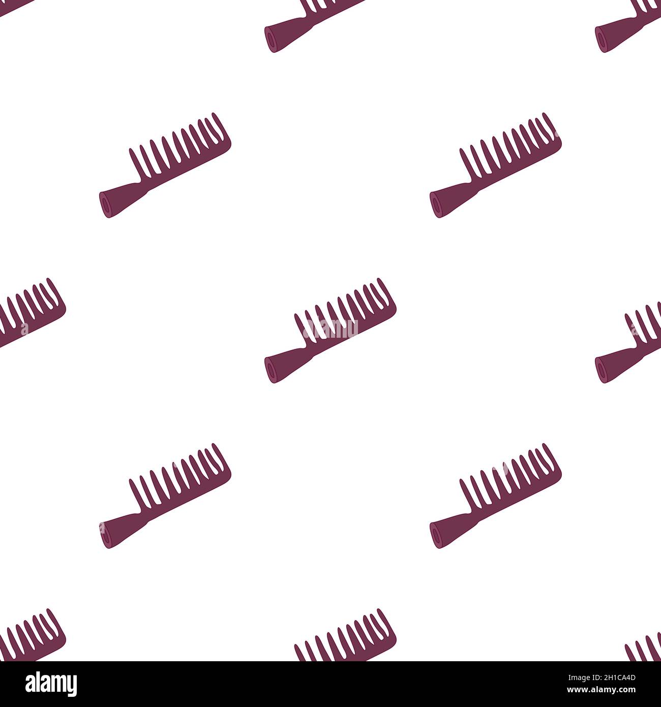 Black plastic comb pattern seamless background texture repeat wallpaper ...