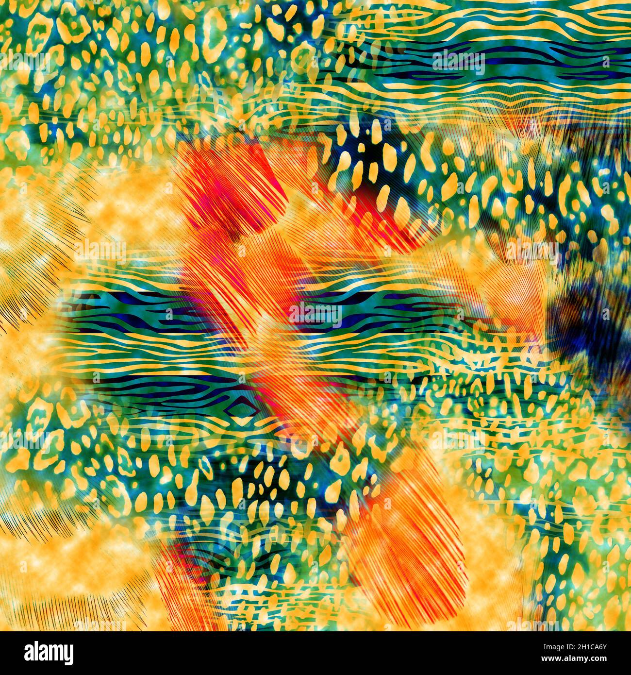 Botanical composition abstract background for amazing fabric background ...