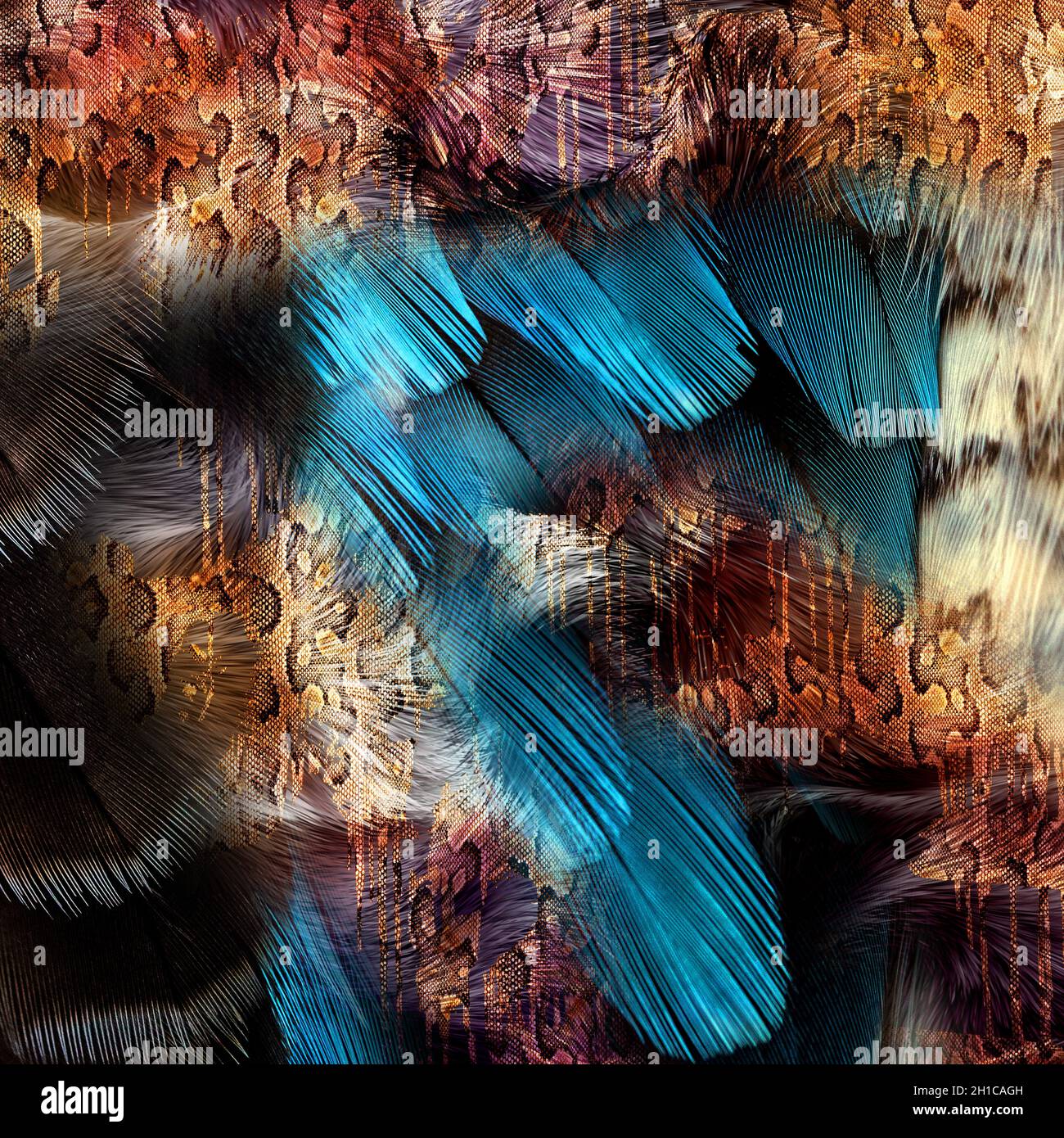 Botanical composition abstract background for amazing fabric background ...