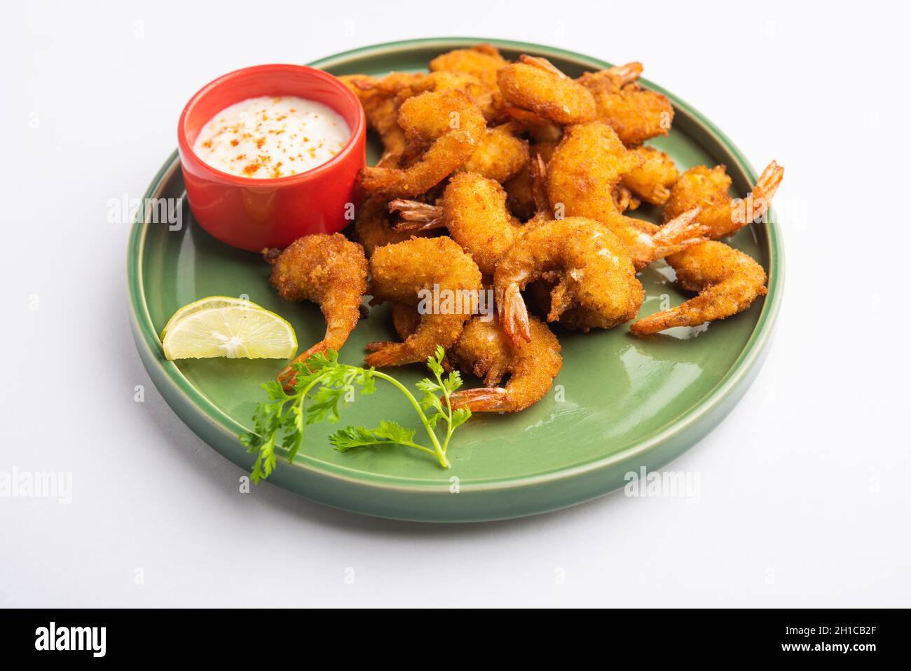 shrimp fritters or prawn bajji or jheenga pakoda or kolambi or zinga ...