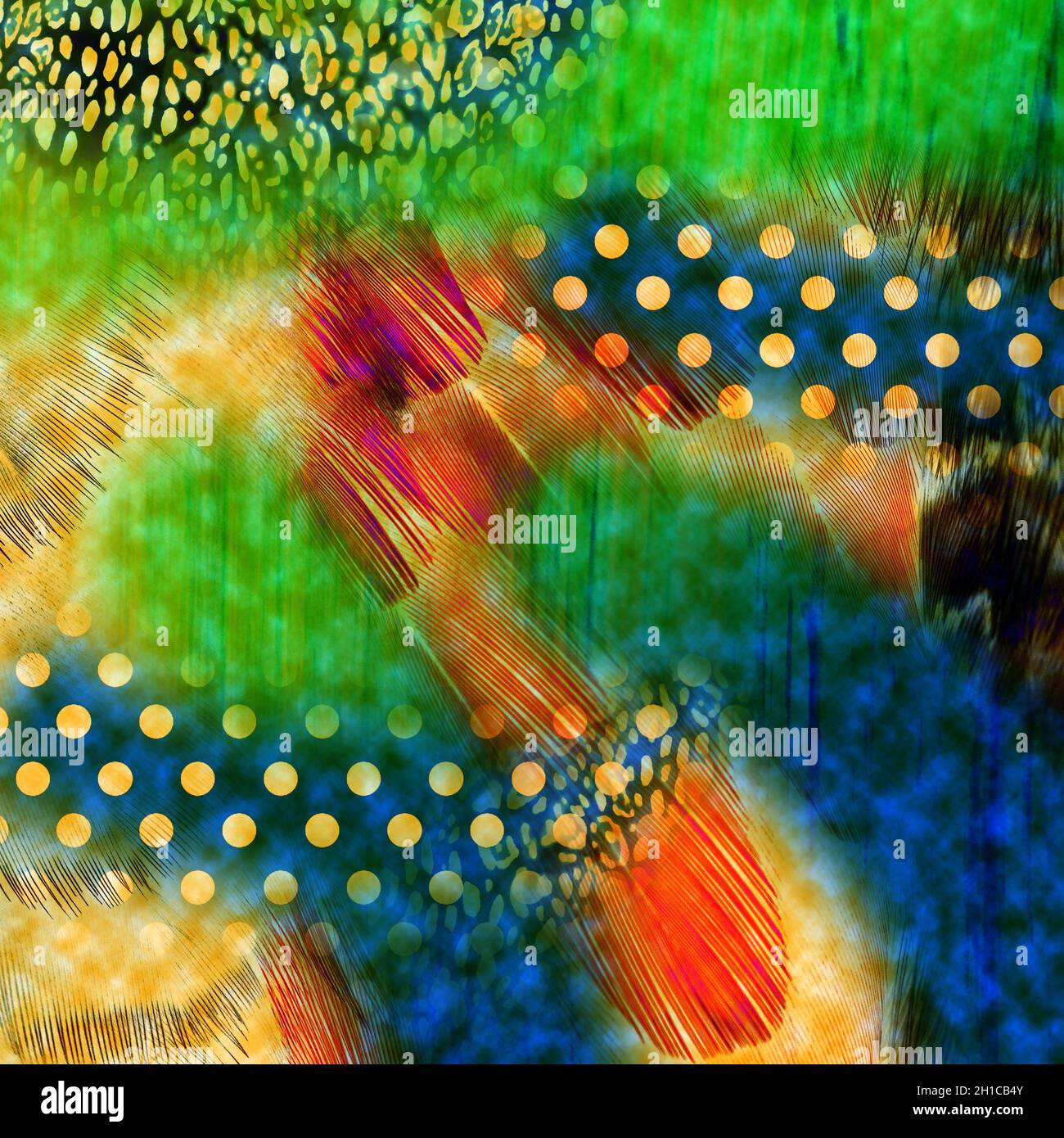 Botanical composition abstract background for amazing fabric background ...