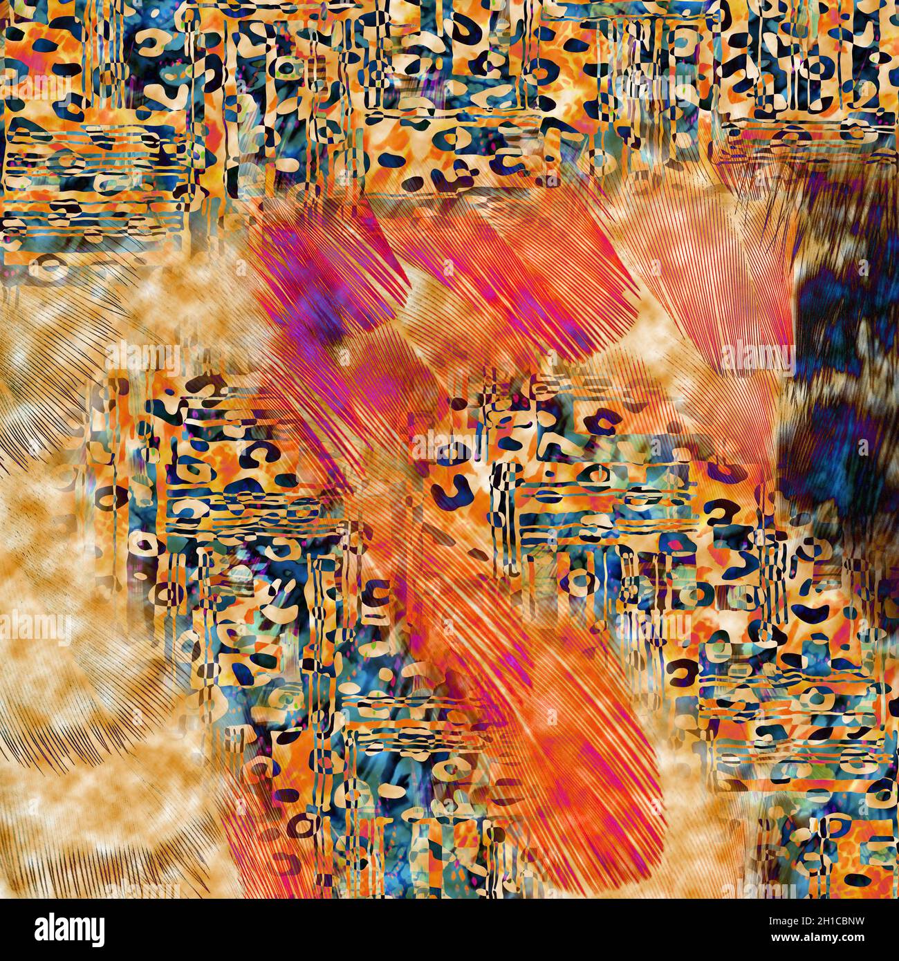 Botanical composition abstract background for amazing fabric background ...