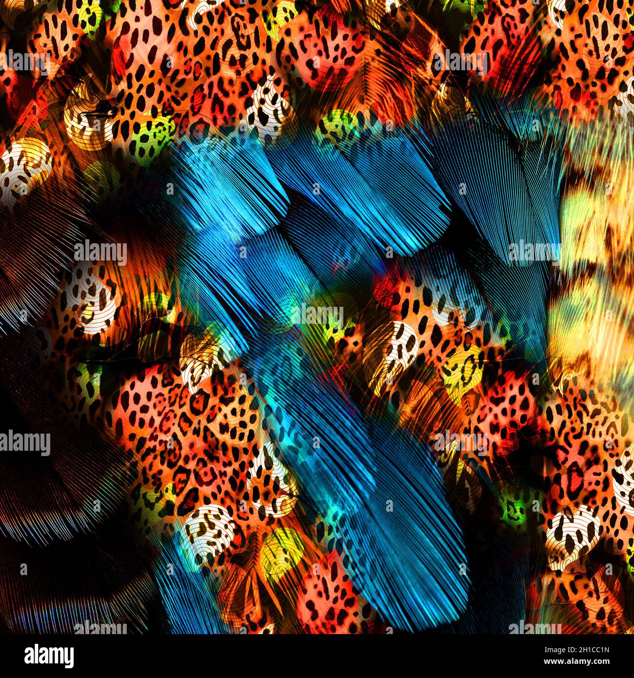 Botanical composition abstract background for amazing fabric background ...