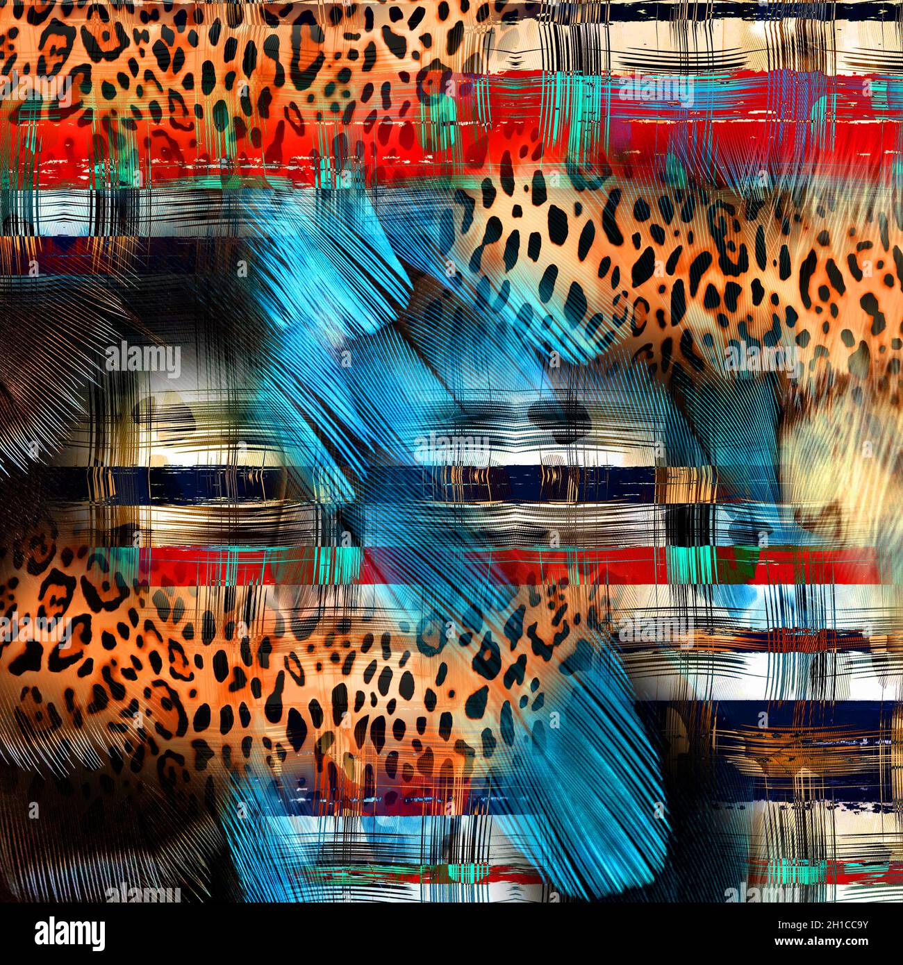 Botanical composition abstract background for amazing fabric background ...