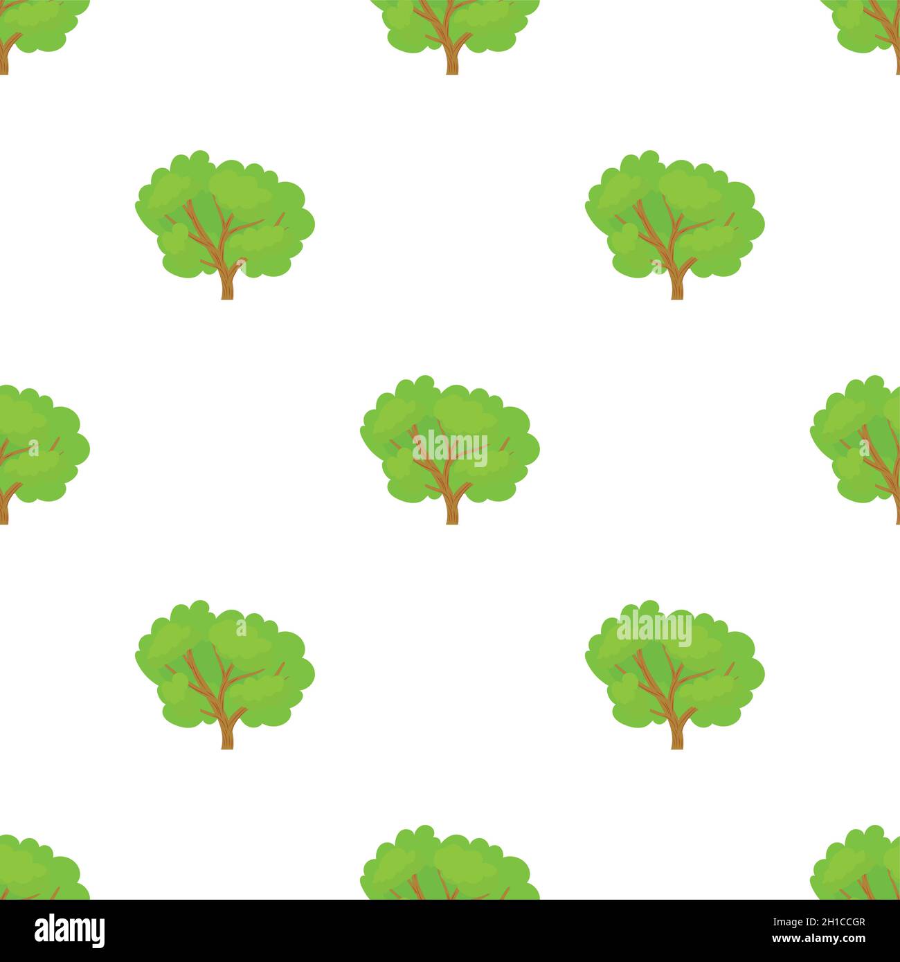 Green tree pattern seamless background texture repeat wallpaper ...