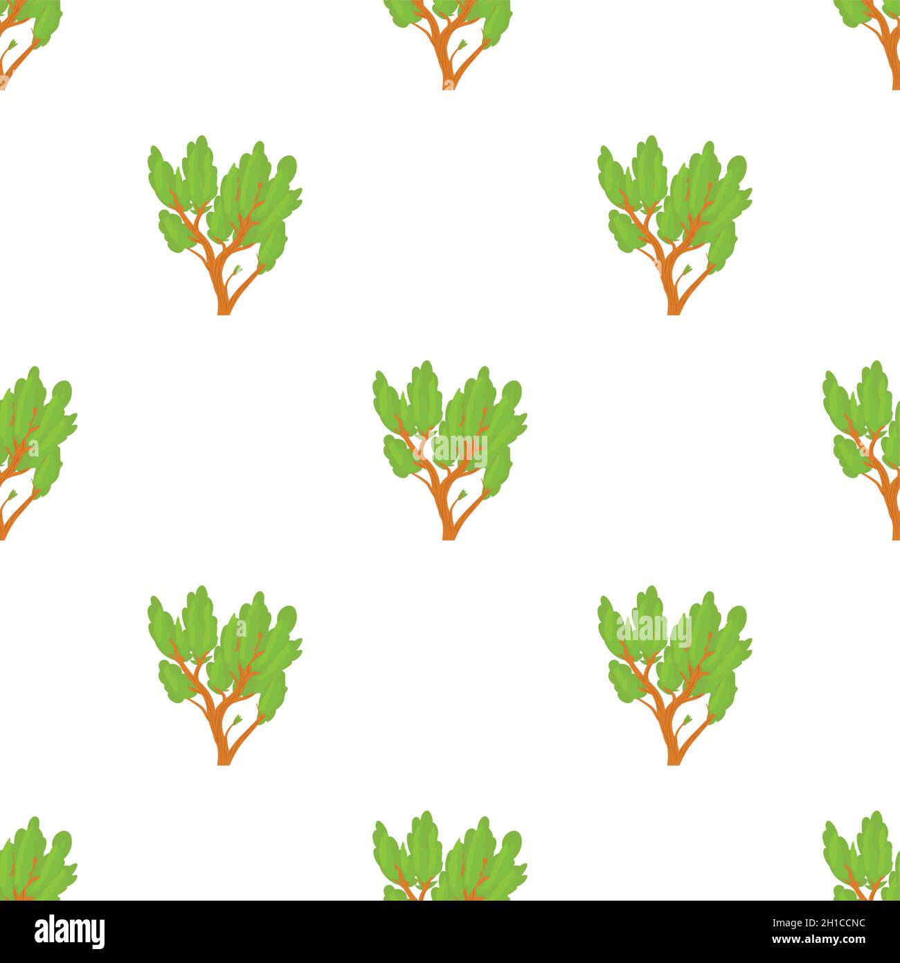 Green tree pattern seamless background texture repeat wallpaper ...