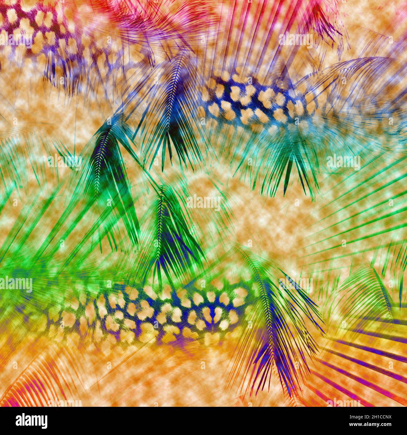 Botanical composition abstract background for amazing fabric background ...