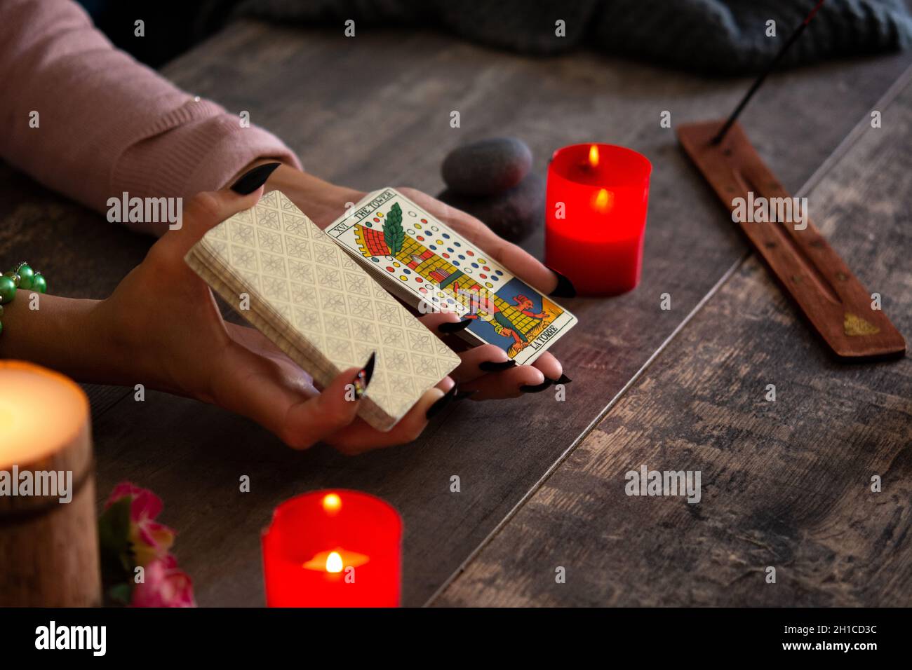 Fortune teller cards hi-res stock photography and images - Alamy