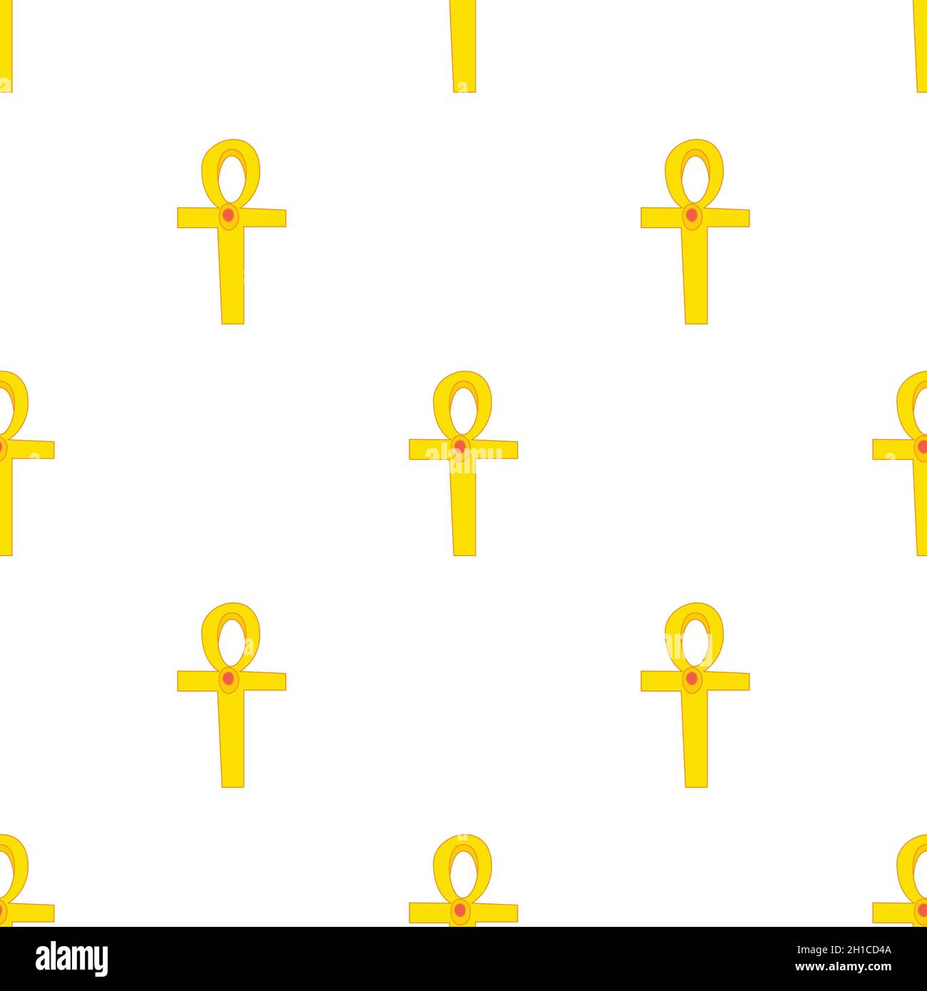 Egyptian Ankh pattern seamless background texture repeat wallpaper ...