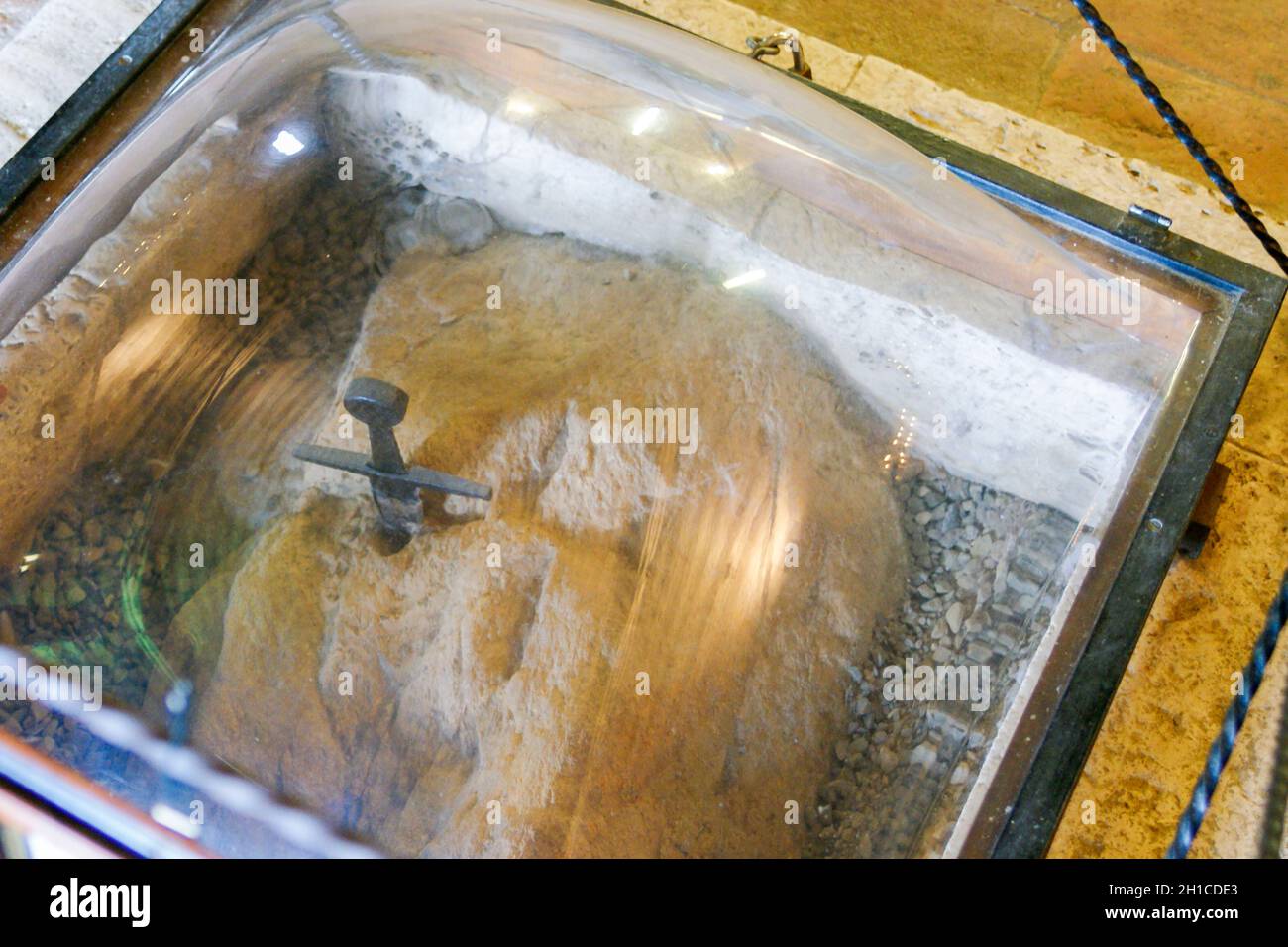 Abbey of San Galgano, The Sword in the Stone, Tuscany, Italy, Europe ...