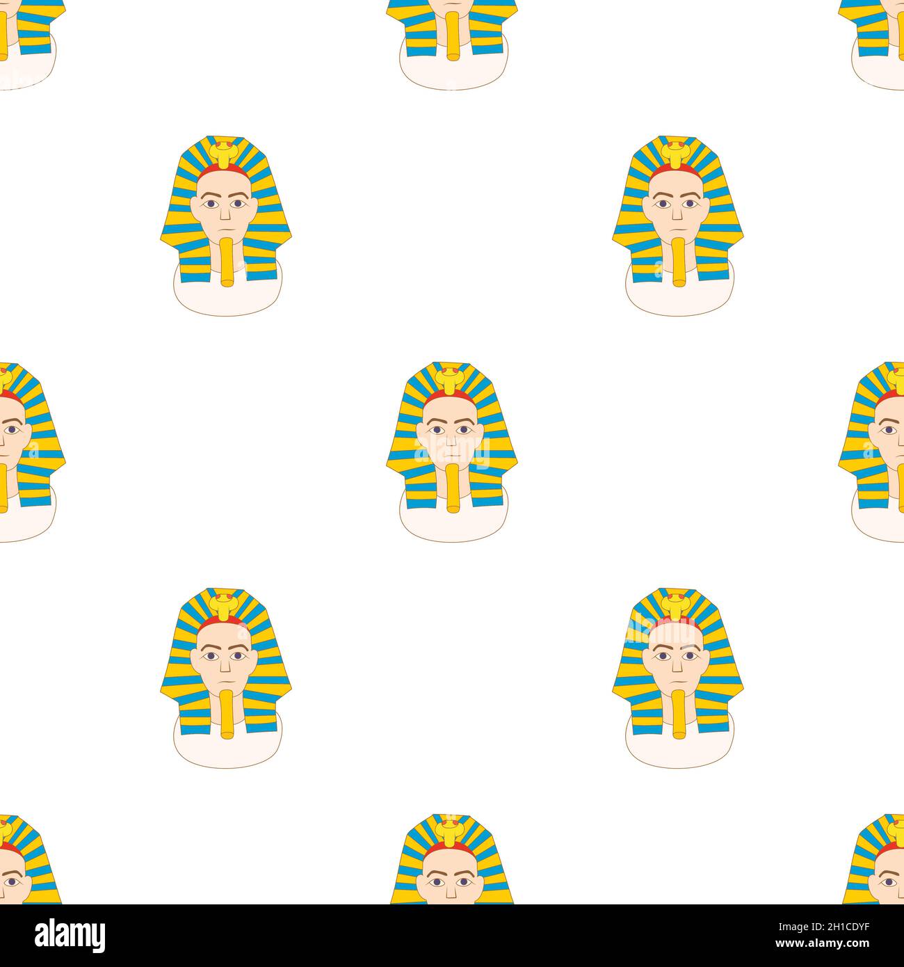 Egyptian pharaoh pattern seamless background texture repeat wallpaper ...