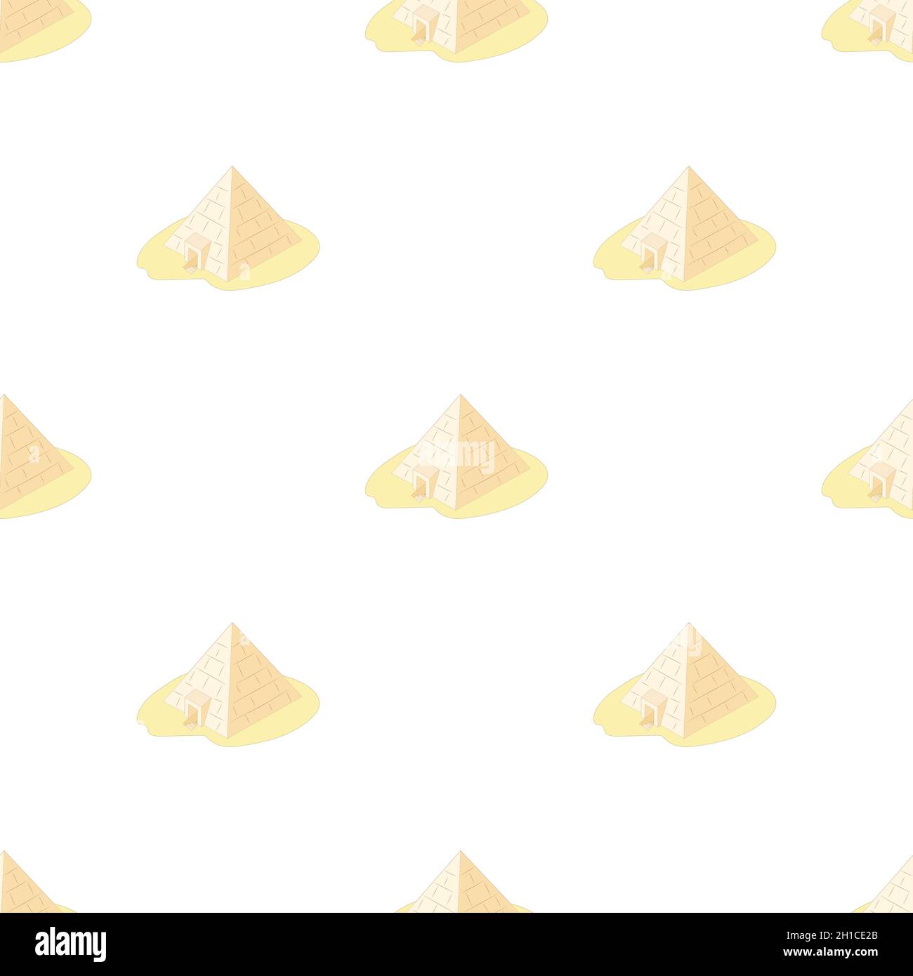 Pyramid of Giza, Egypt pattern seamless background texture repeat ...