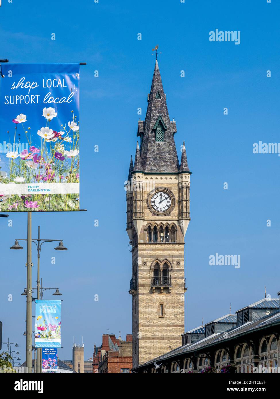Market clock hi-res stock photography and images - Alamy