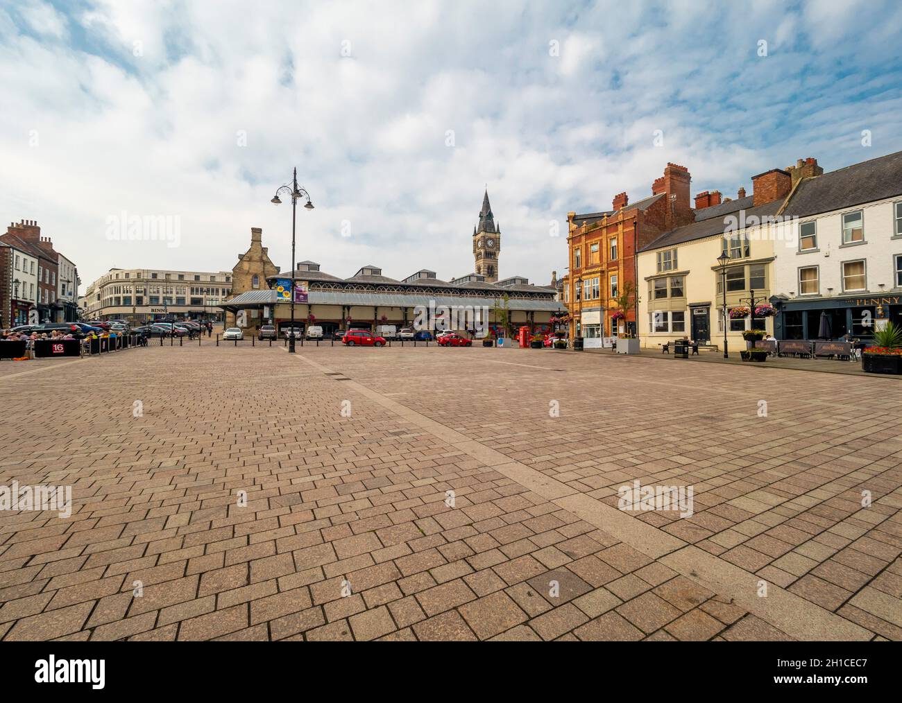 Durham market square hi-res stock photography and images - Alamy
