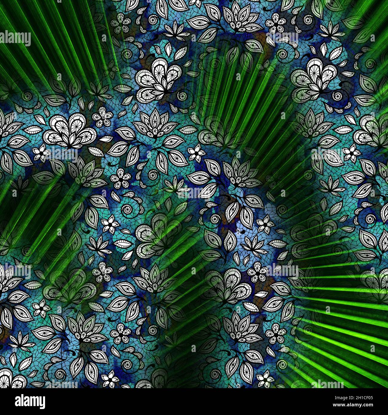 Botanical composition abstract background for amazing fabric background ...