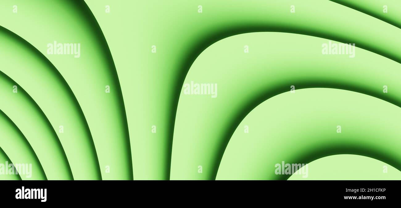 Layered green backdrop hi-res stock photography and images - Alamy