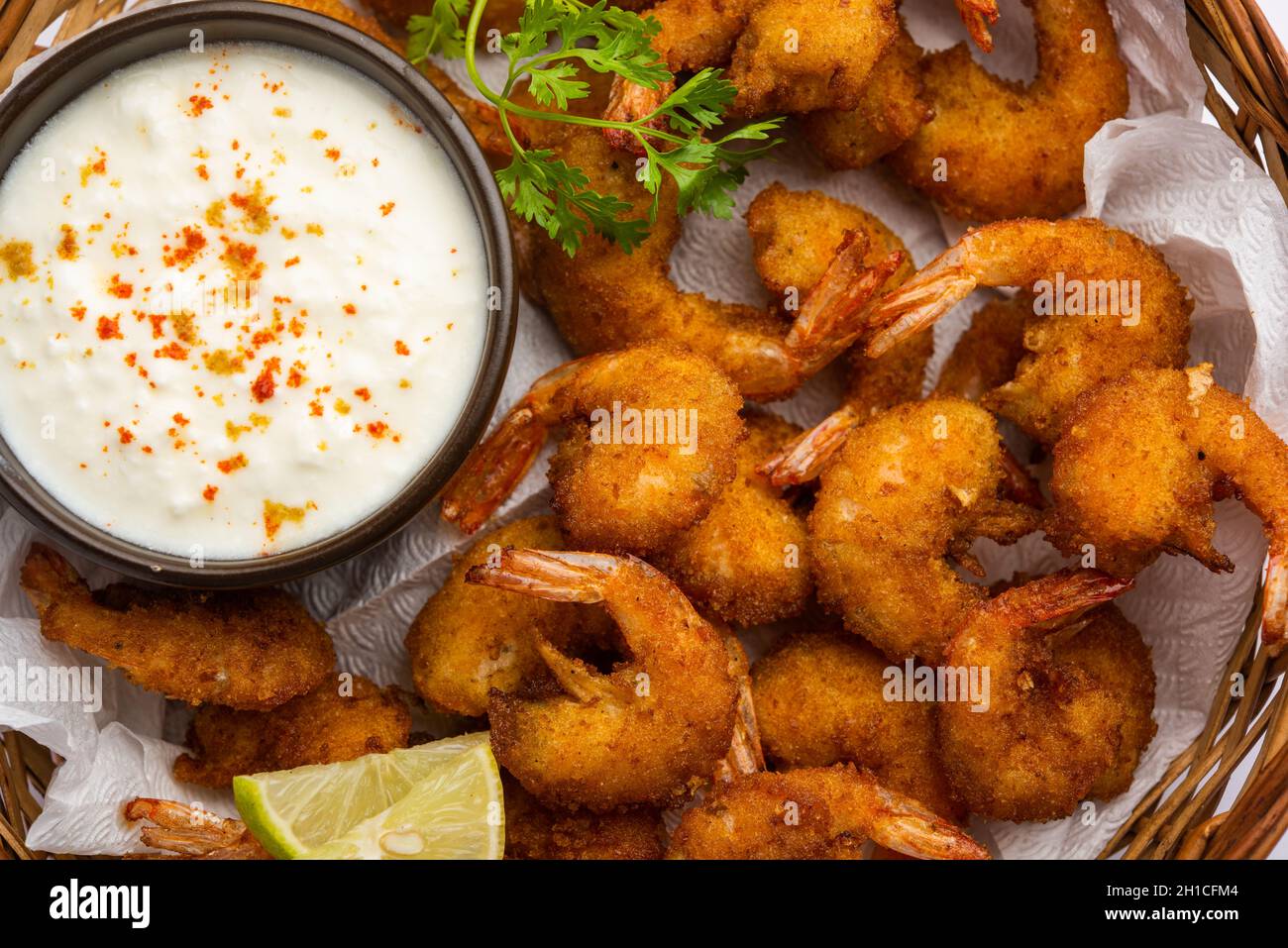 shrimp fritters or prawn bajji or jheenga pakoda or kolambi or zinga ...