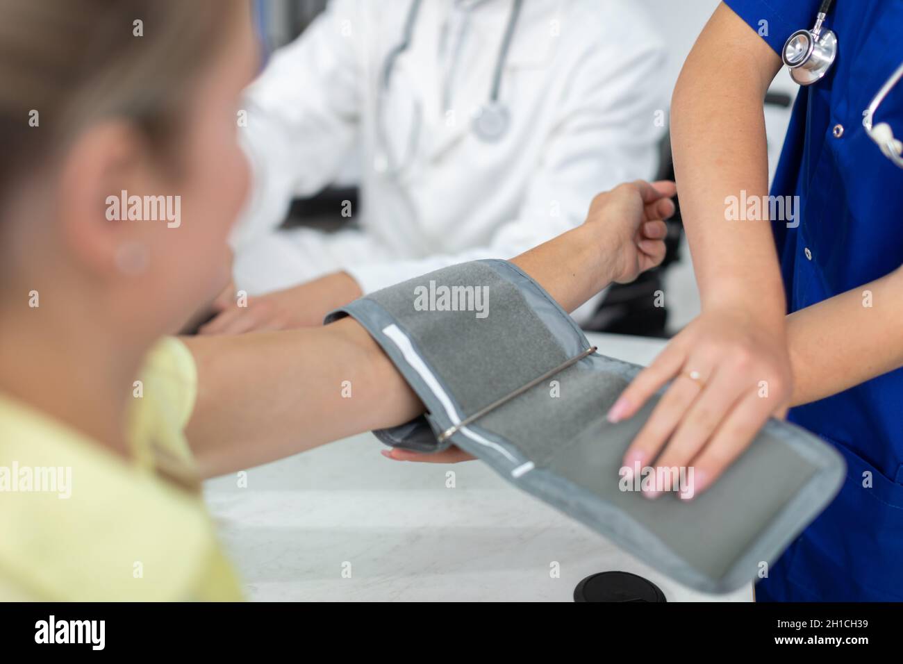 Initial examination hi-res stock photography and images - Alamy