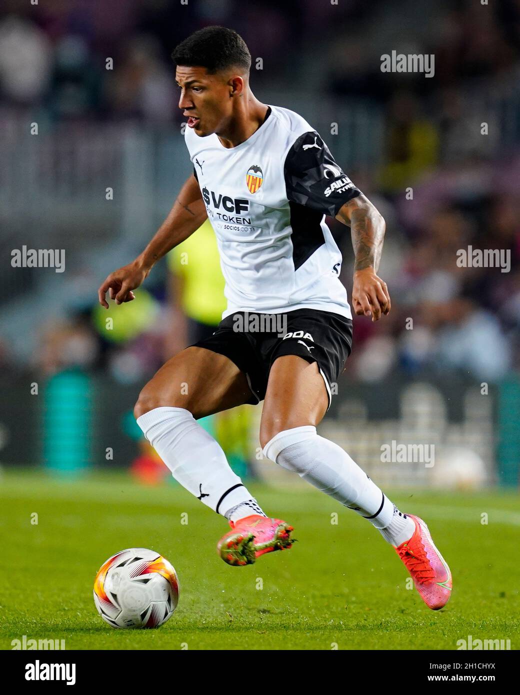 Marcos Andre of Valencia CF during the La Liga match between FC ...
