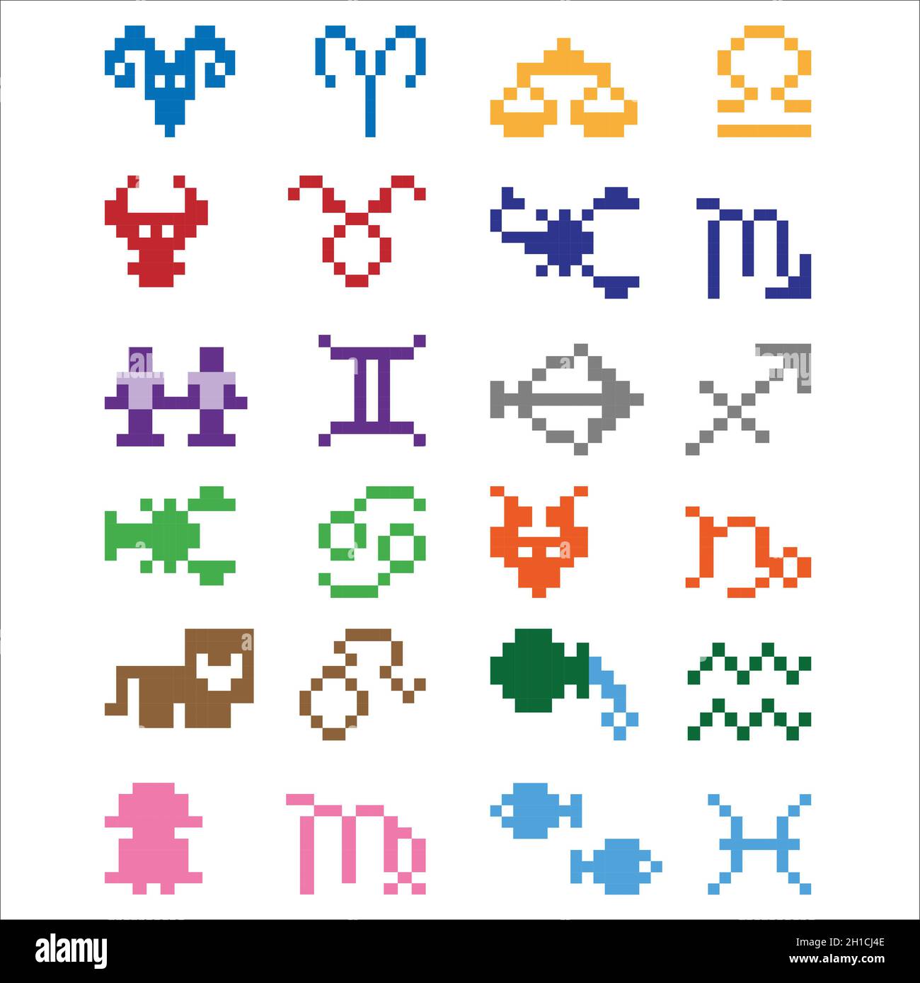 Libra constellation cartoon illustration hi-res stock photography and ...