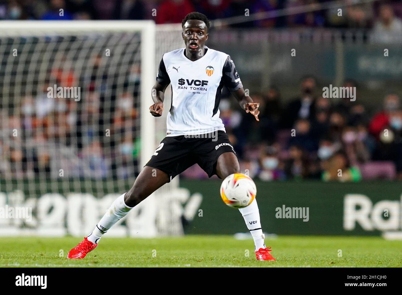 Mouctar Diakhaby of Valencia CF during the La Liga match between FC ...