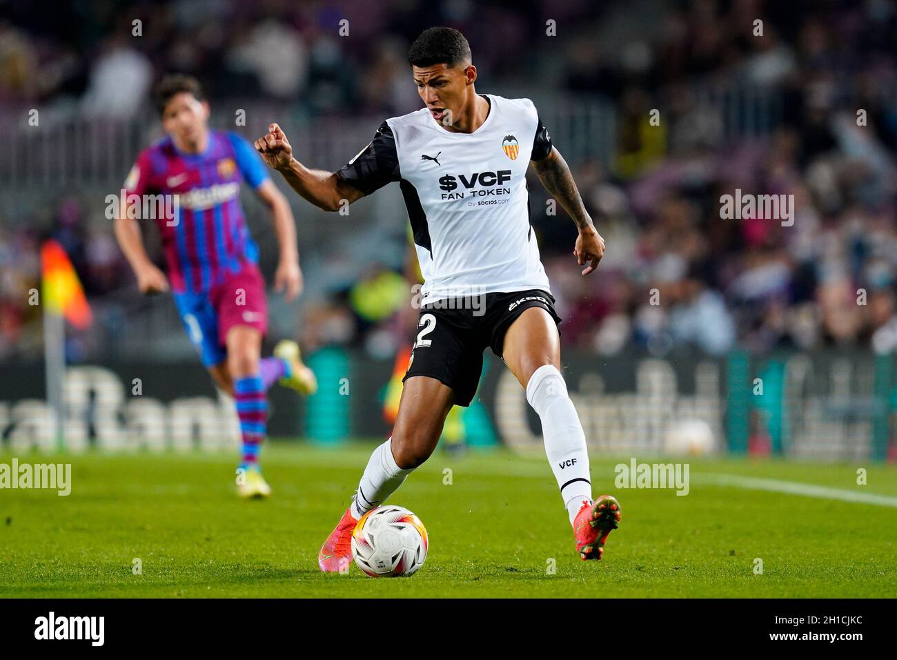 Marcos Andre of Valencia CF during the La Liga match between FC ...
