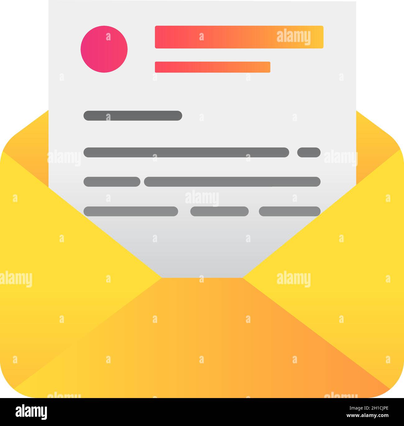 Curriculum vitae isolated icon hi-res stock photography and images - Alamy
