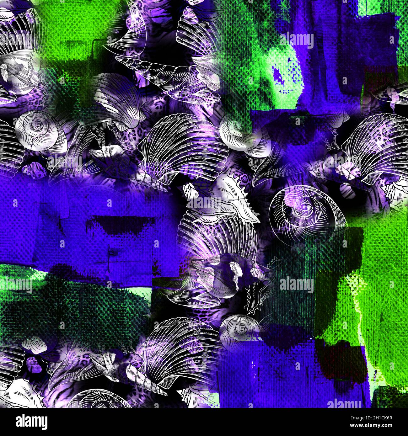 Botanical composition abstract background for amazing fabric background ...