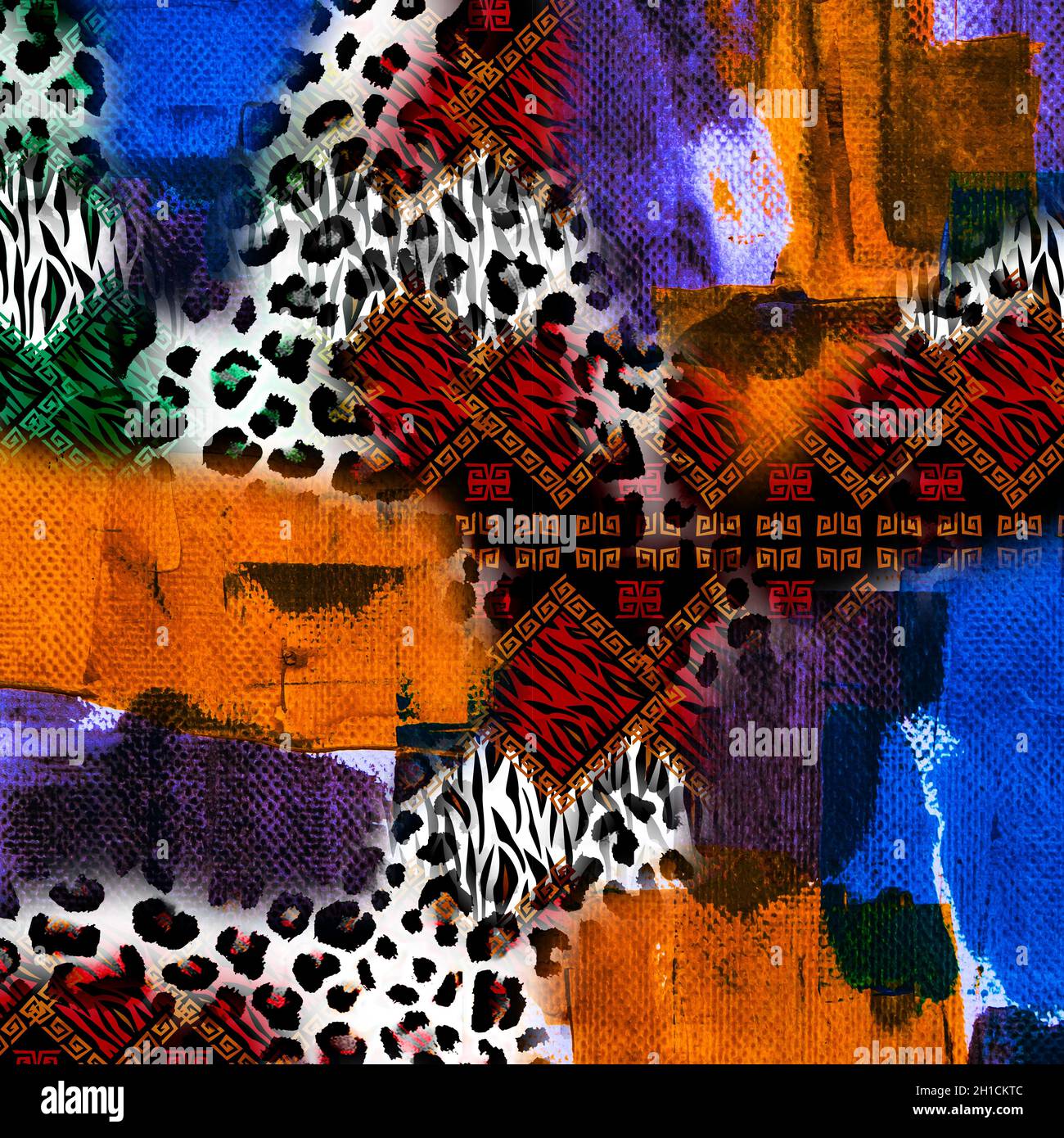 Botanical composition abstract background for amazing fabric background ...