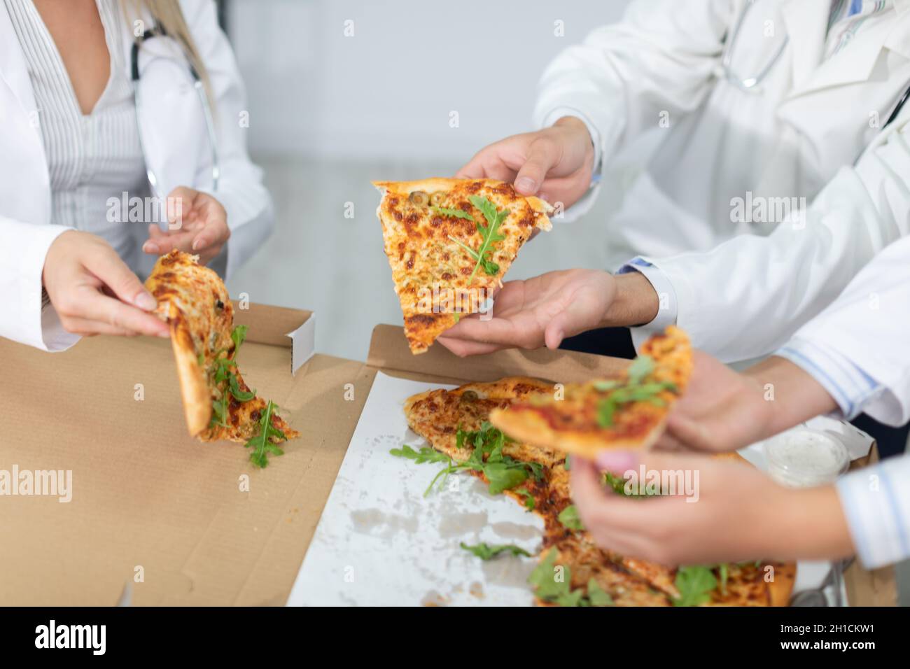 Hospital lunch time hi-res stock photography and images - Alamy