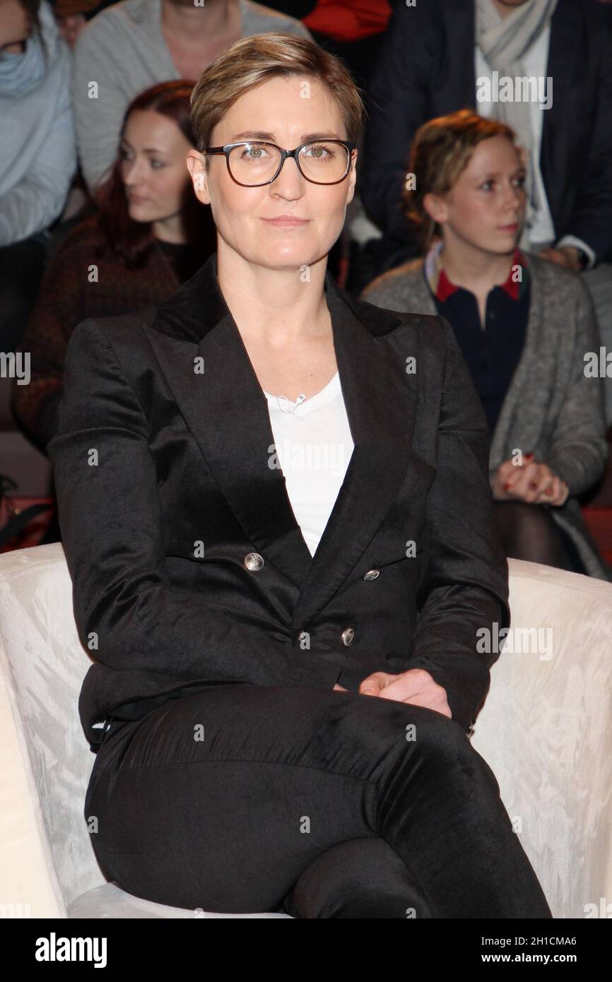 Susanne Hennig-Wellsow, Lanz, Sendung 1 vom 12.02.2020, Hamburg Stock ...