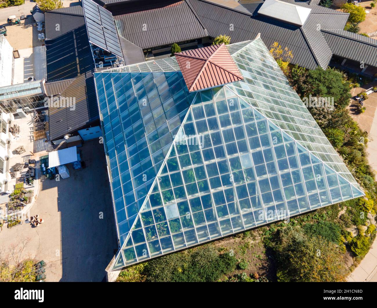 Bolz Conservatory at Olbrich Park, an indoor garden, Madison, Wisconsin ...