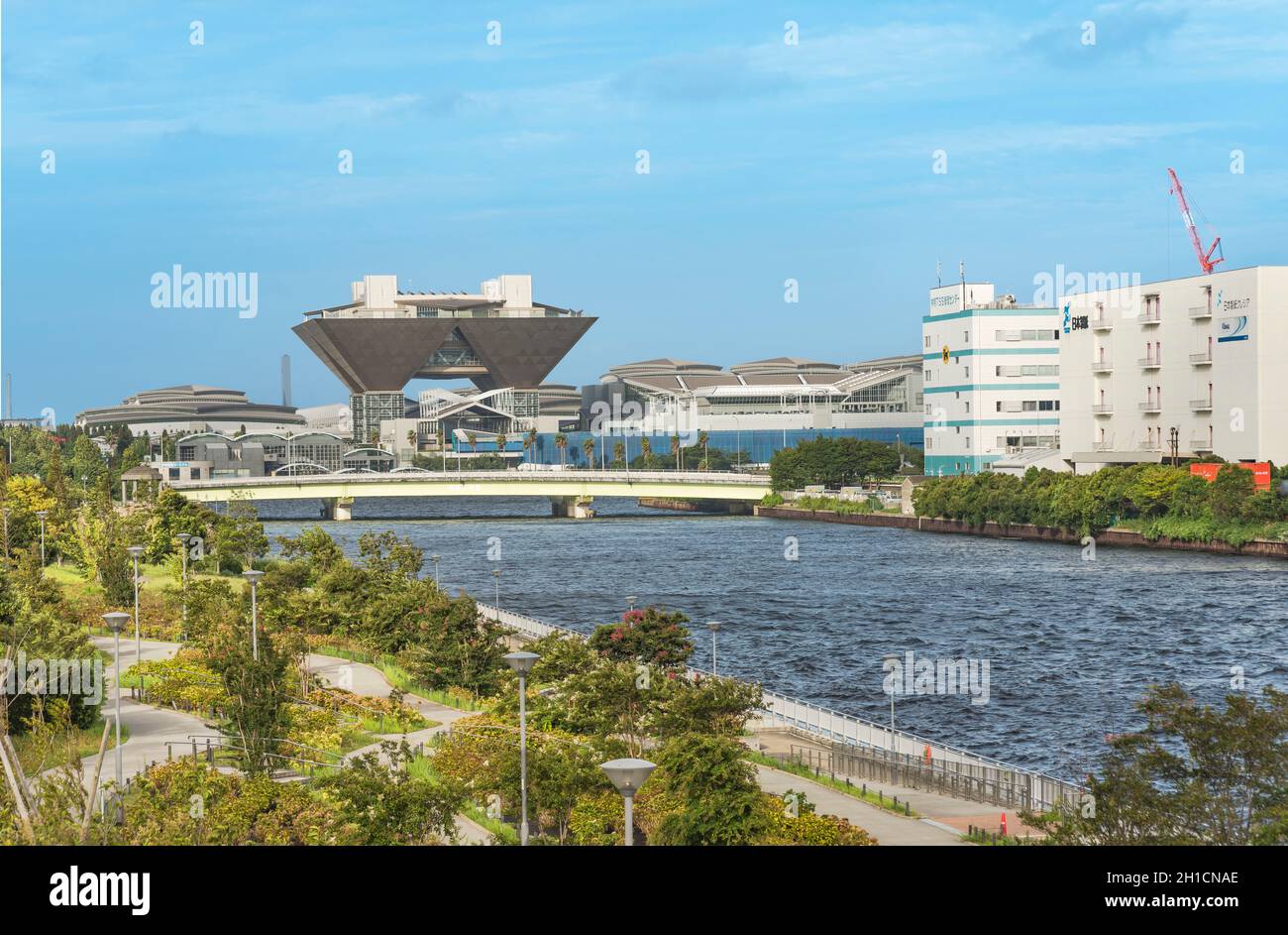 The Tokyo International Exhibition Center more commonly called Tokyo ...